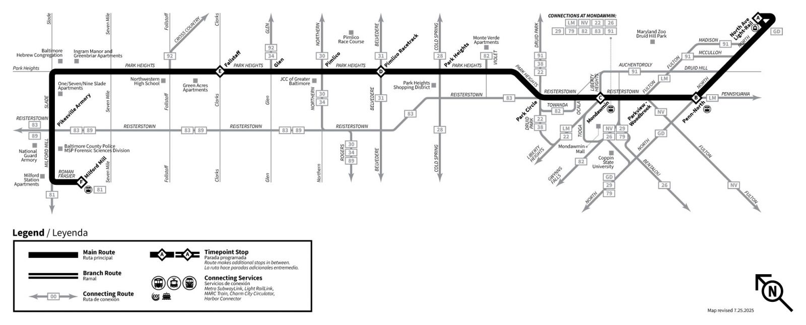 route 85 schedule
