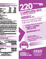 Info & Maps | 220 | ANNAPOLIS - WASHINGTON DC | Maryland Transit ...