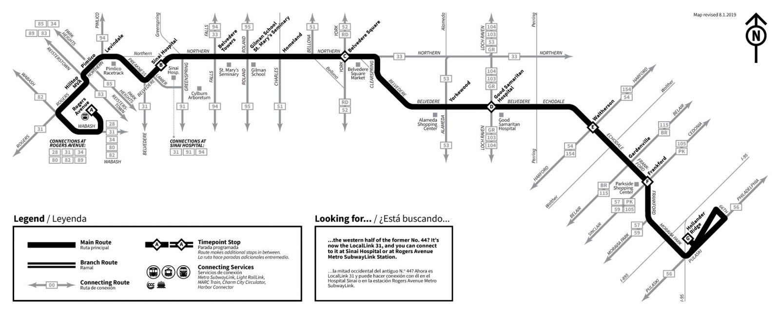 Winter 2020 Service Adjustments | Maryland Transit Administration