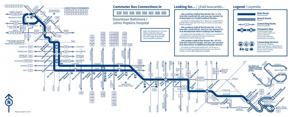 Fall 2017 Service Adjustments | Maryland Transit Administration