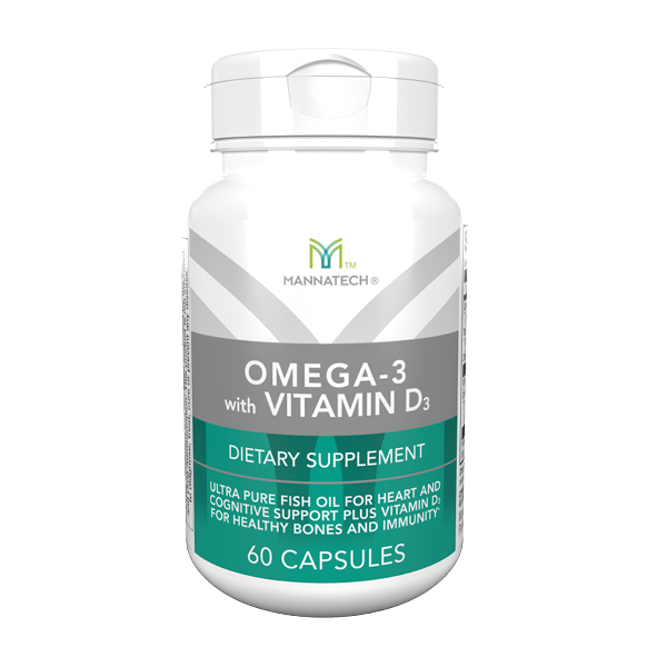 Mannatech Science | Omega-3 with Vitamin D3 Capsules