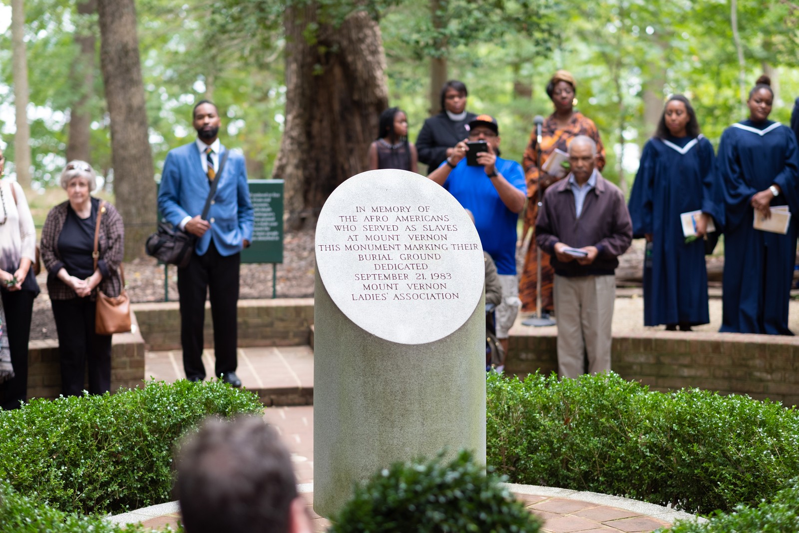 Slave Memorial Commemoration · George Washington's Mount Vernon