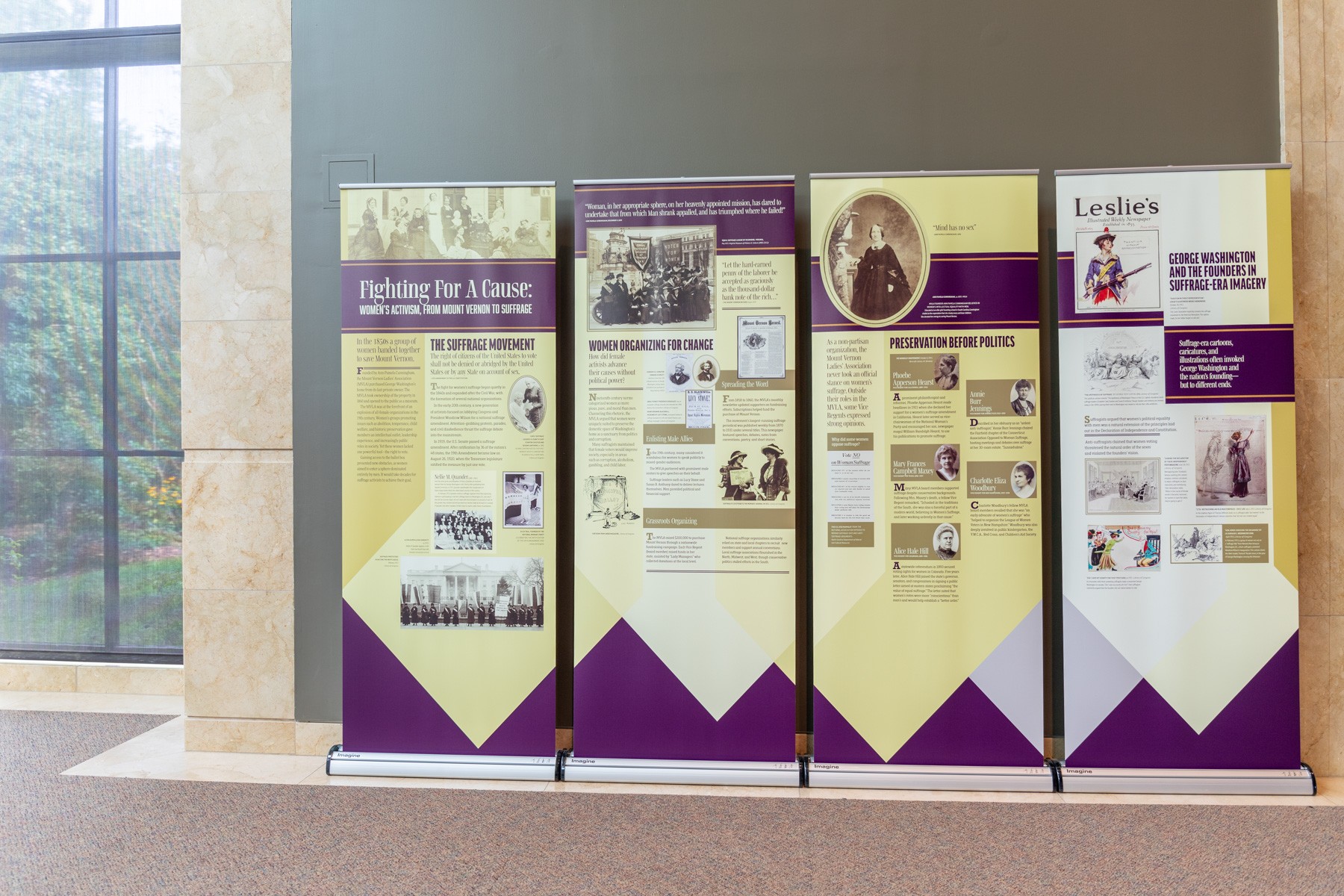 Fighting For Their Cause Women S Activism From Mount Vernon To