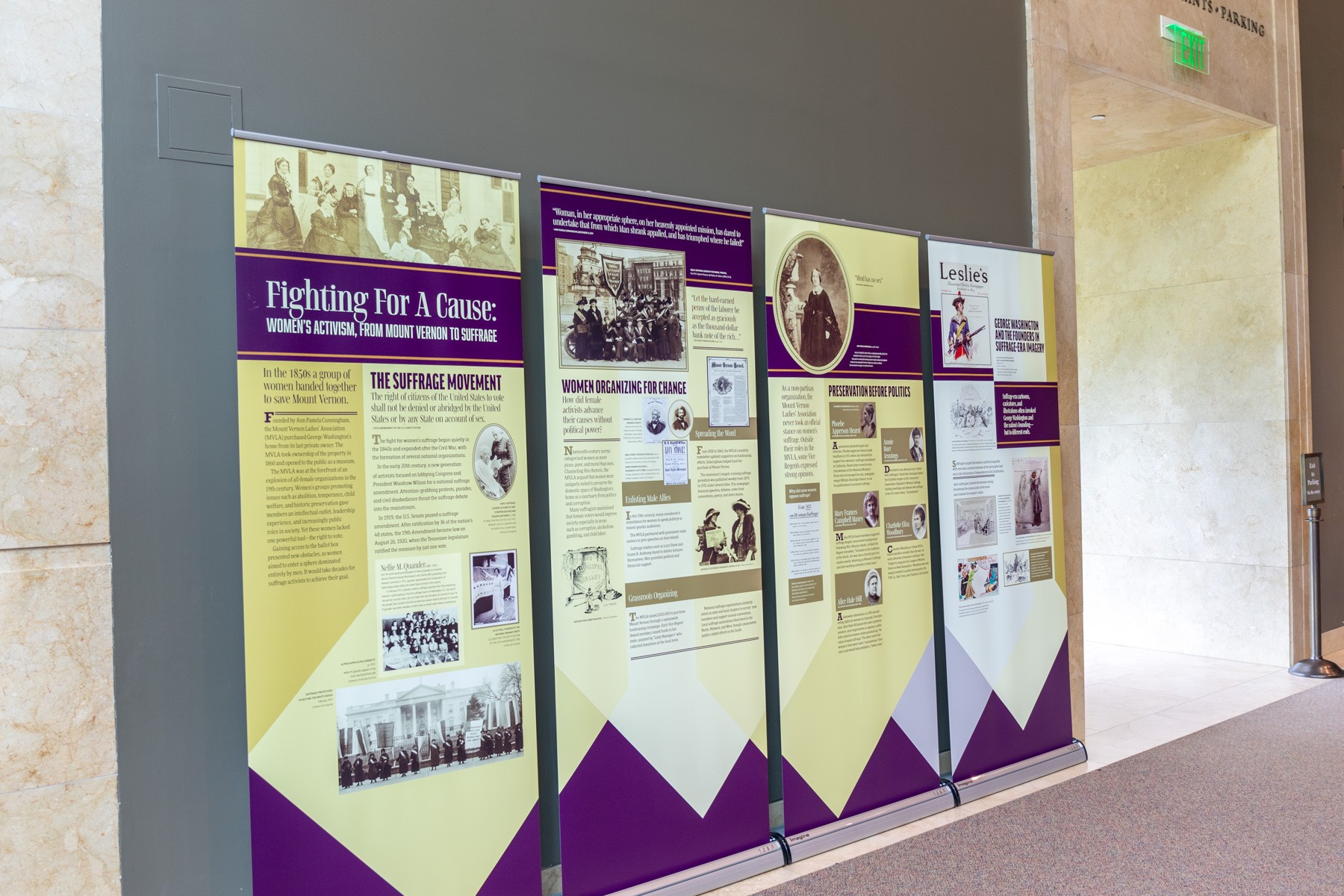 Fighting For Their Cause Women S Activism From Mount Vernon To