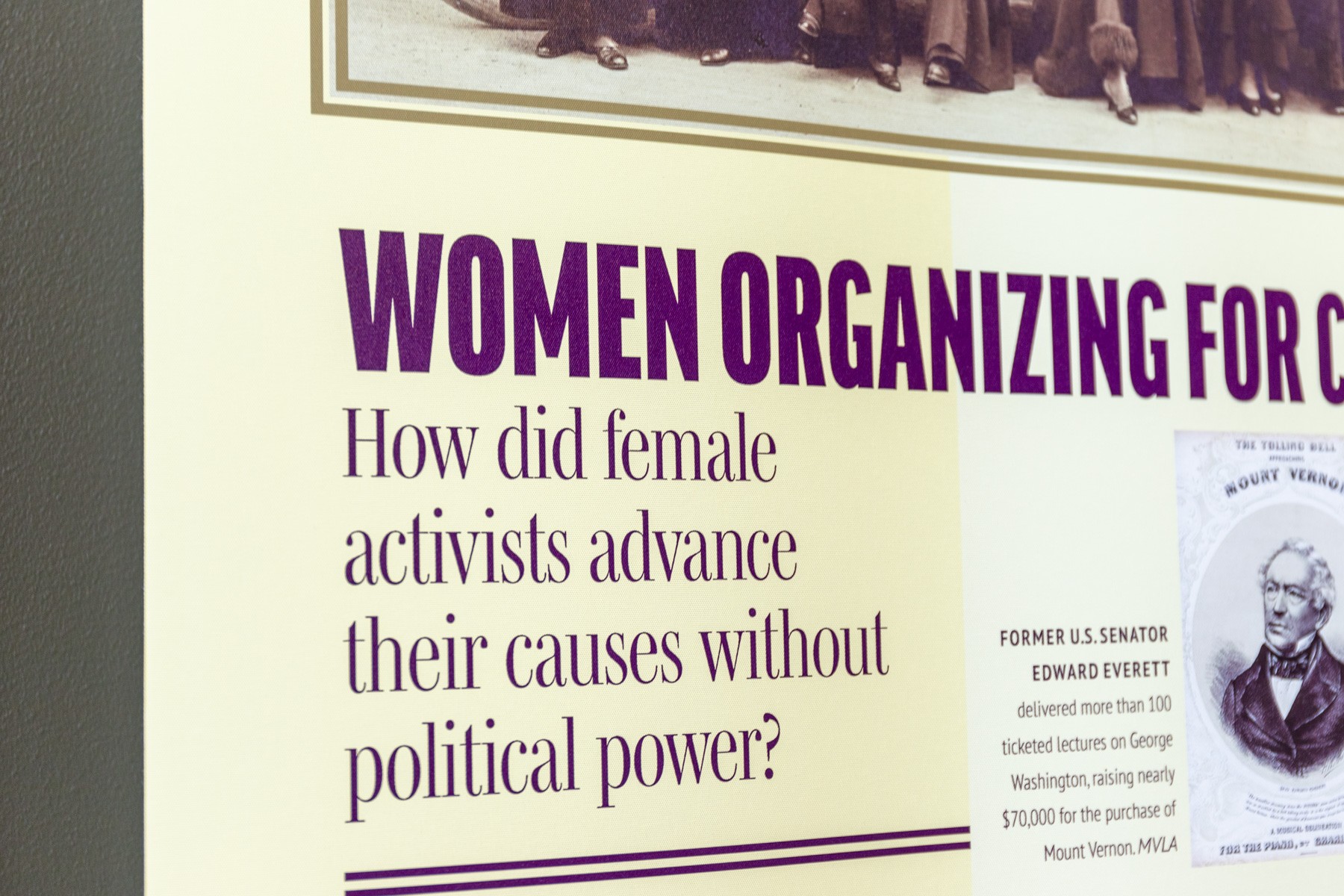 Fighting For Their Cause Women S Activism From Mount Vernon To