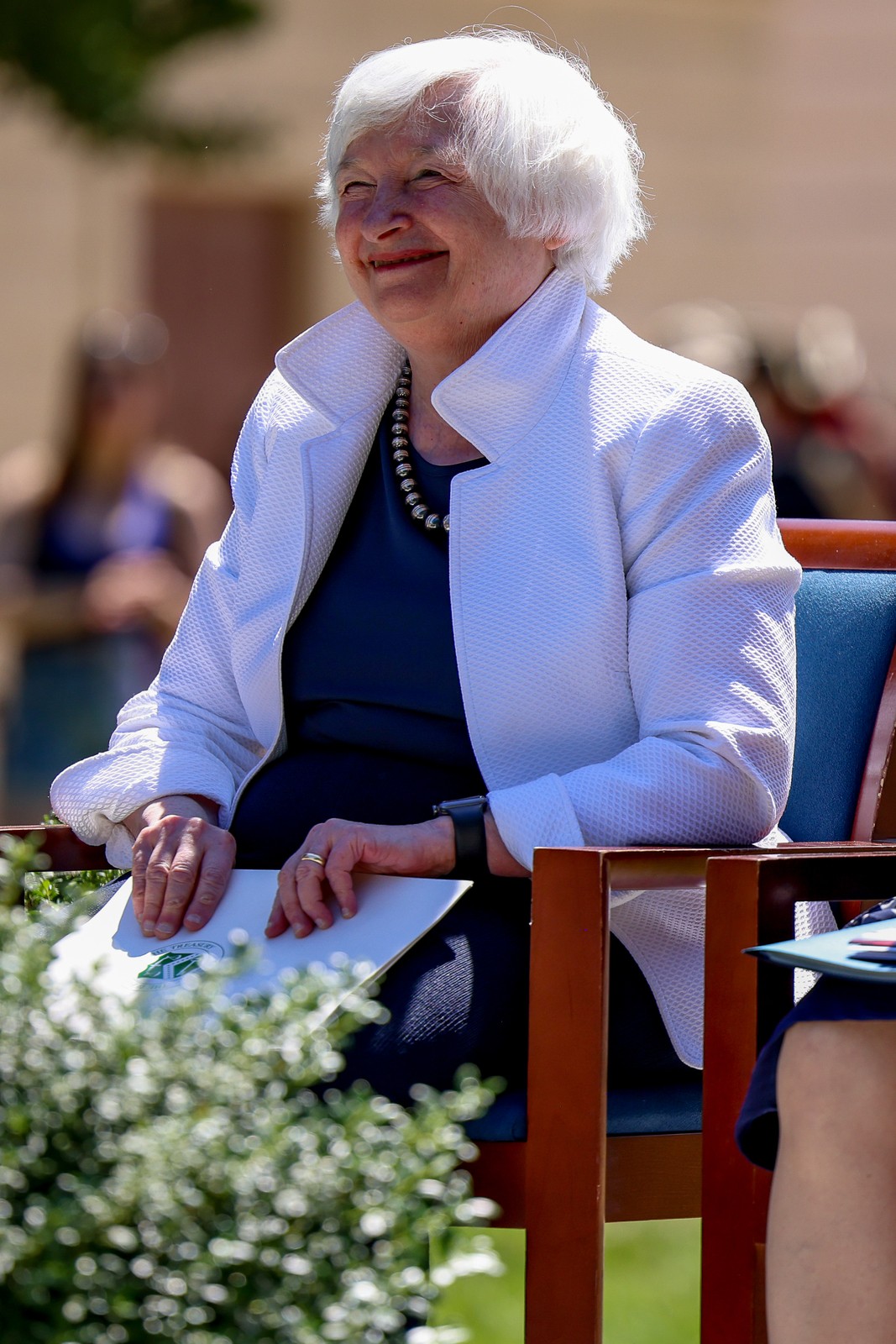 U.S. Secretary of the Treasury Janet Yellen · George Washington's Mount ...