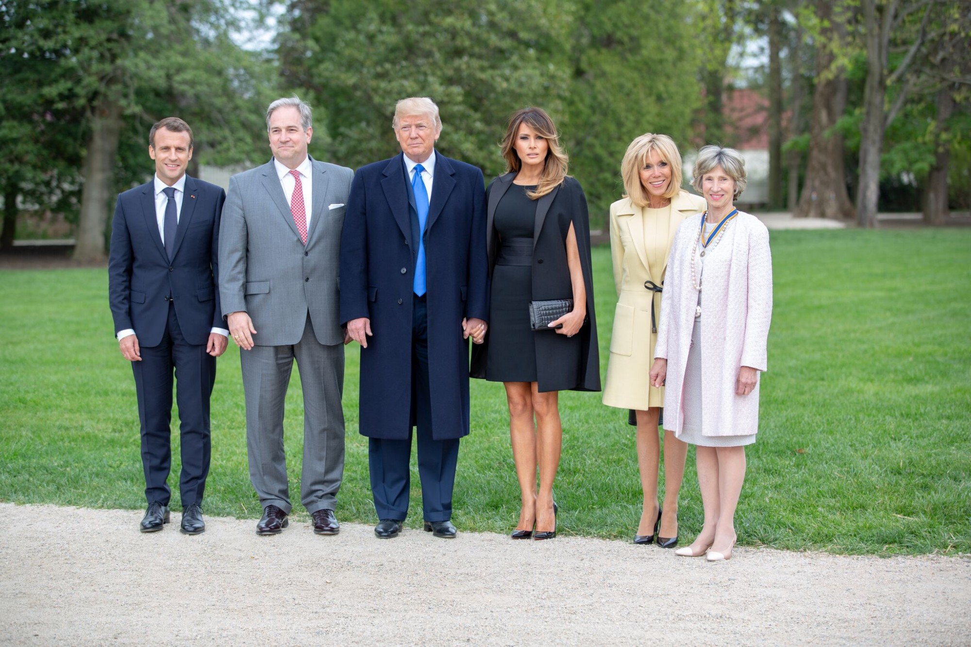 President Donald Trump · George Washington's Mount Vernon