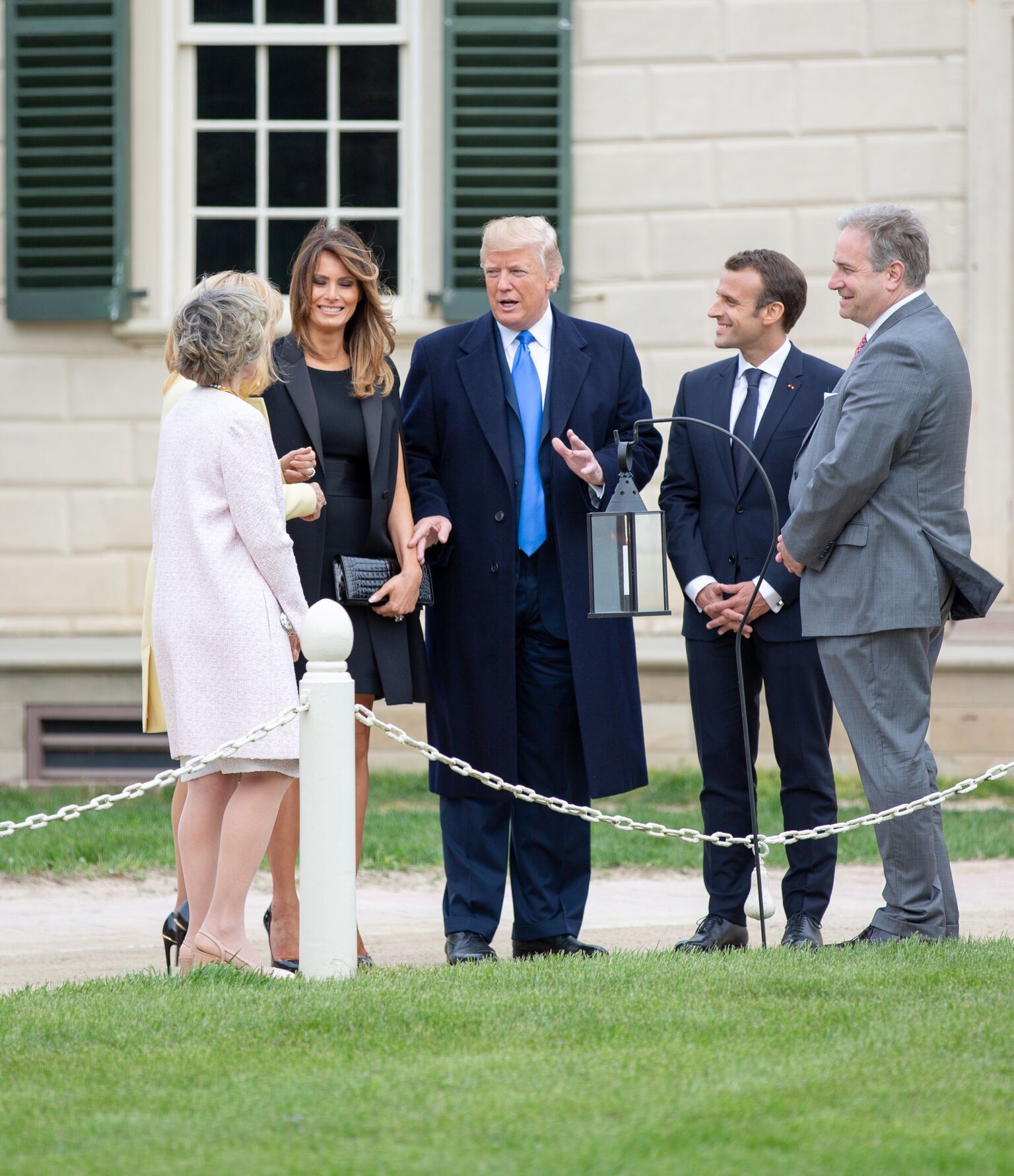 President Donald Trump · George Washington's Mount Vernon