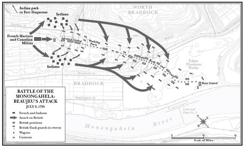 Battle of the Monongahela - Alchetron, the free social encyclopedia