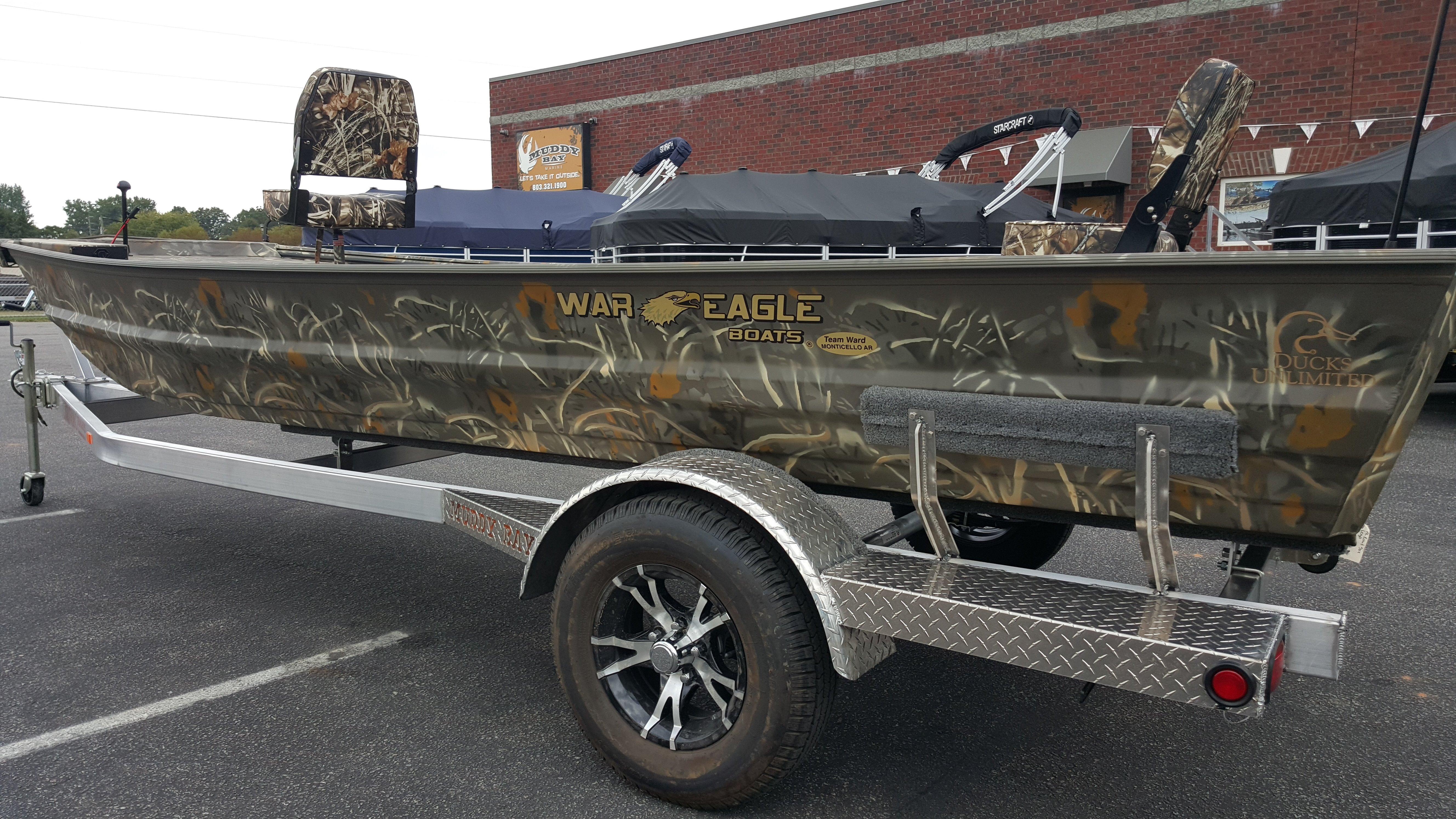 Muddy Bay | War Eagle 754LDV w/ Alum Trailer