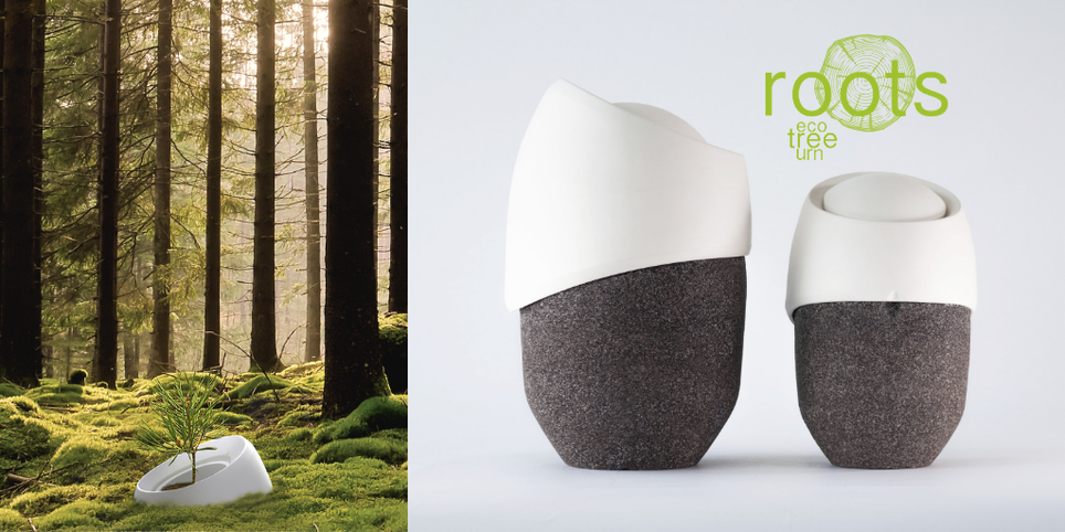 ROOTS Urne funéraire biodégradable qui devient un arbre| Muses Design ...
