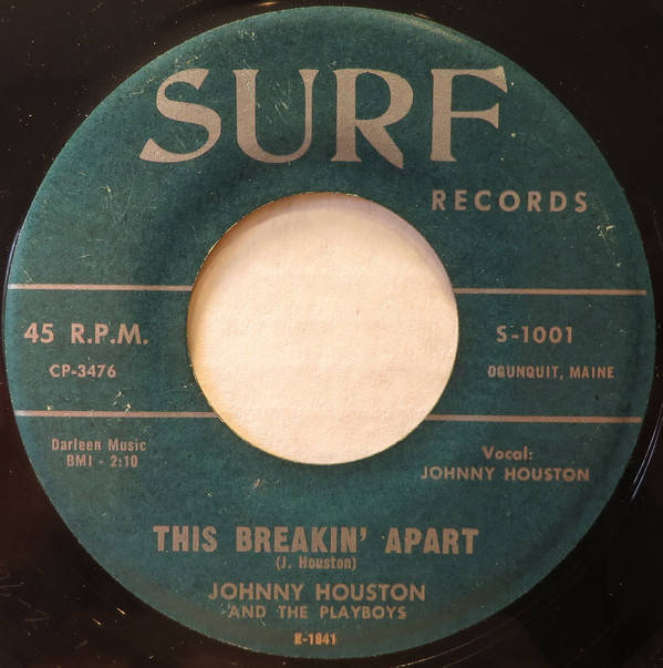 Johnny Houston (2) & The Playboys - Rockin' On The Range (7") For Sale