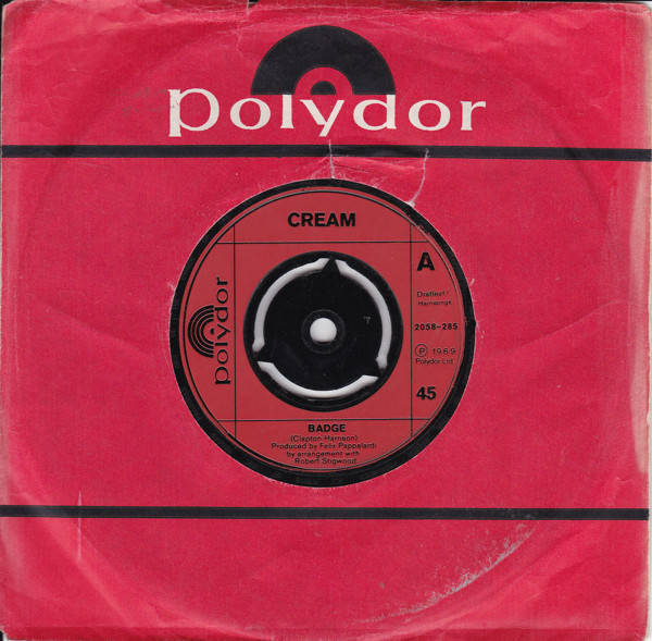 Cream - Badge (7") For Sale