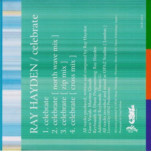 Ray Hayden - Celebrate (CD Single) For Sale