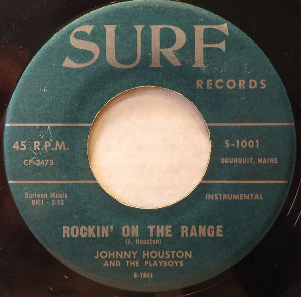 Johnny Houston (2) & The Playboys - Rockin' On The Range (7") For Sale