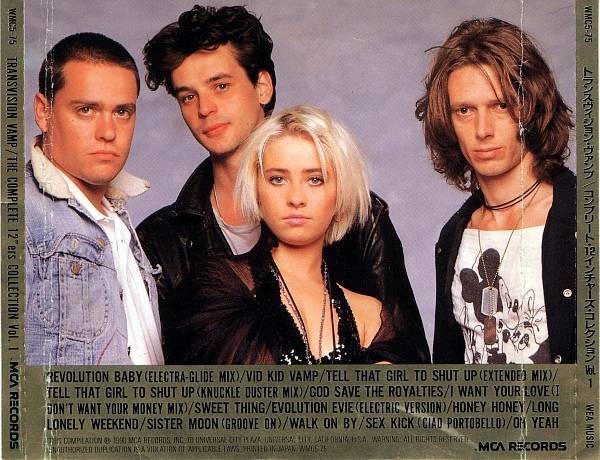 Transvision Vamp - The Complete 12" Ers Collection Vol.1 (CD) For Sale