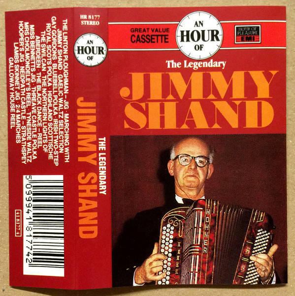 Jimmy Shand - An Hour Of The Legendary Jimmy Shand (Cassette) For Sale