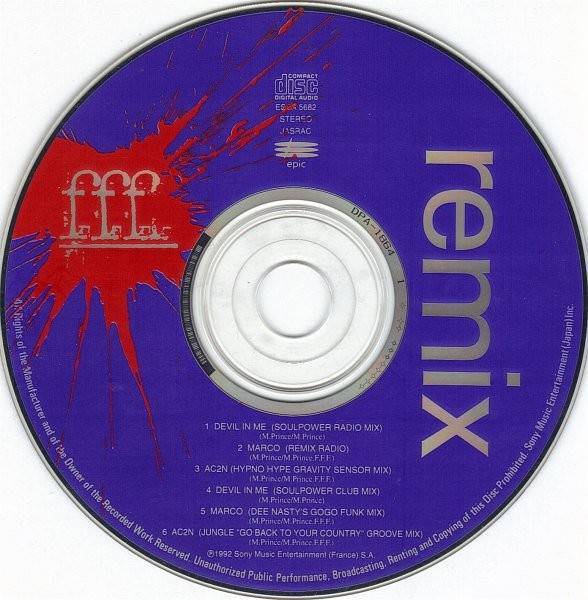 Fff - Remix (CD) For Sale