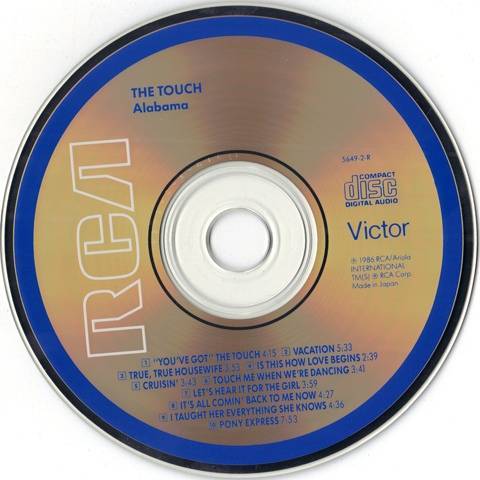 Alabama - The Touch (CD) For Sale