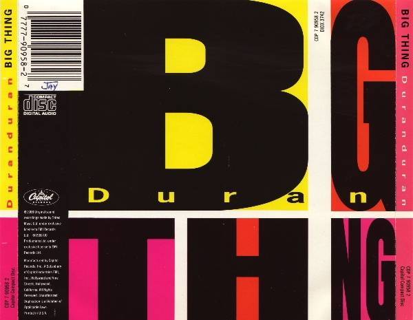 Duran Duran - BIG THING (CD) For Sale