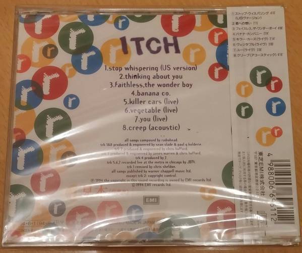 Radiohead - Itch - Japan Tour Mini Album (CD) For Sale