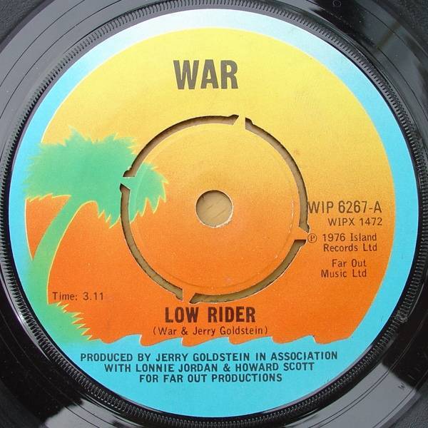 War - Low Rider (7") For Sale