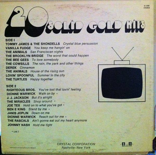 Various - 20 Solid Gold Hits (LP) For Sale