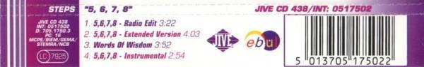 Steps - 5,6,7,8 (CD Maxi Single) For Sale