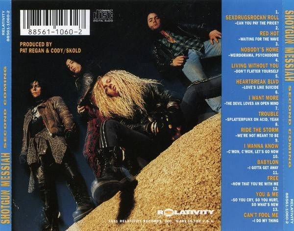 Shotgun Messiah - Second Coming (CD) For Sale