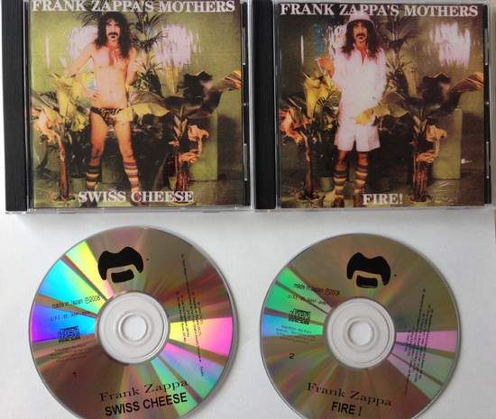 Swiss cheese' & 'fire by Frank Zappa, CD with galaxysounds - Ref:1518065795