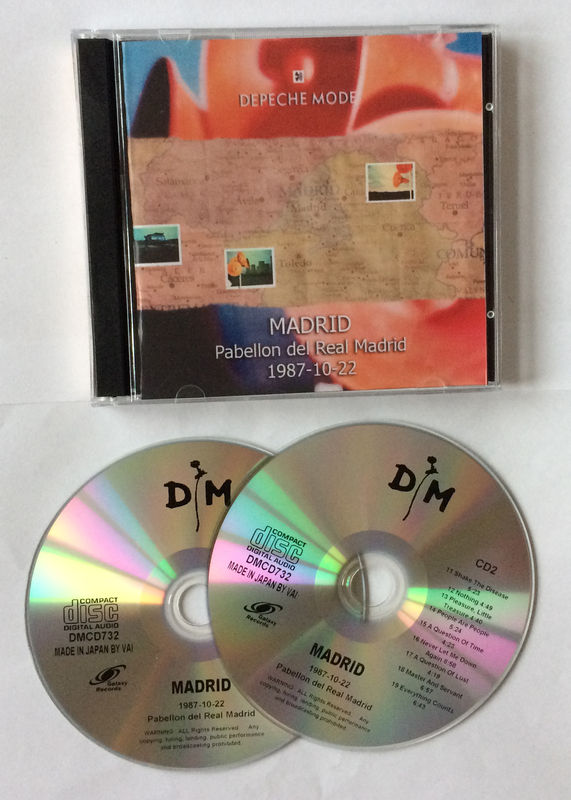 Madrid 1987 von Depeche Mode, CD bei galaxysounds - Ref:1518064599