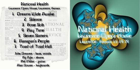 National Health vinyl, 104 LP records & CD found on CDandLP