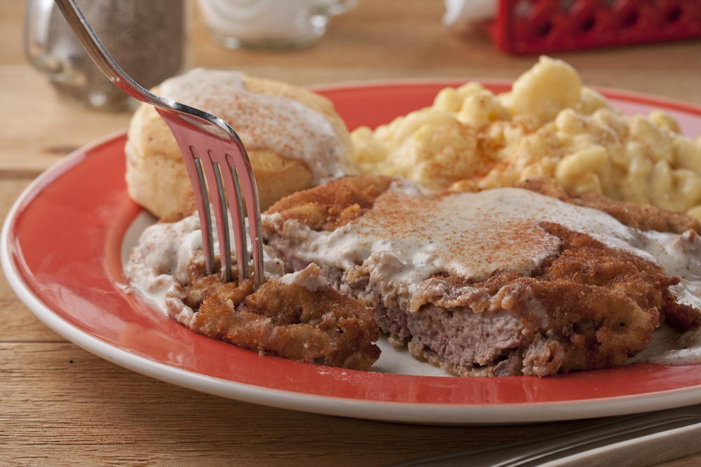 Redneck Chicken-Fried Steak | MrFood.com