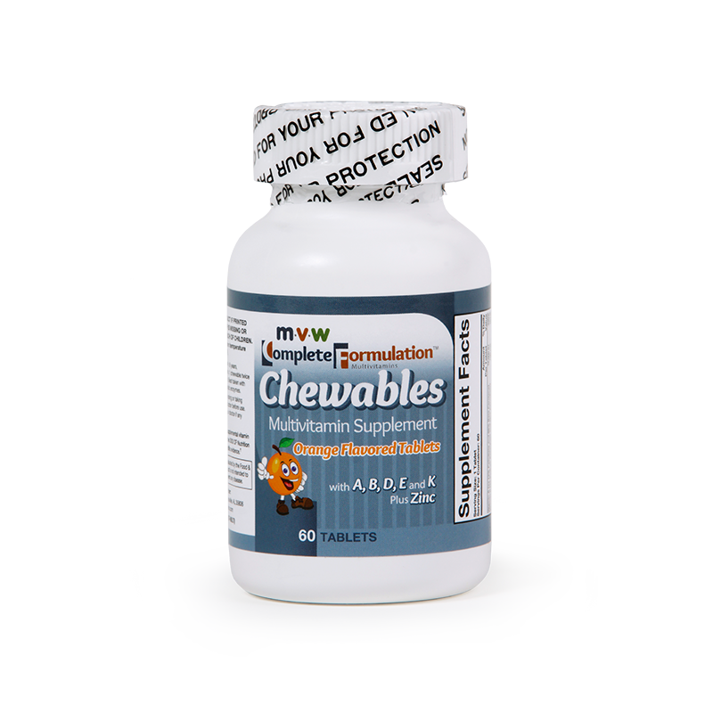 MVW Complete Formulation Standard Chewable: Orange – MVW Nutritionals