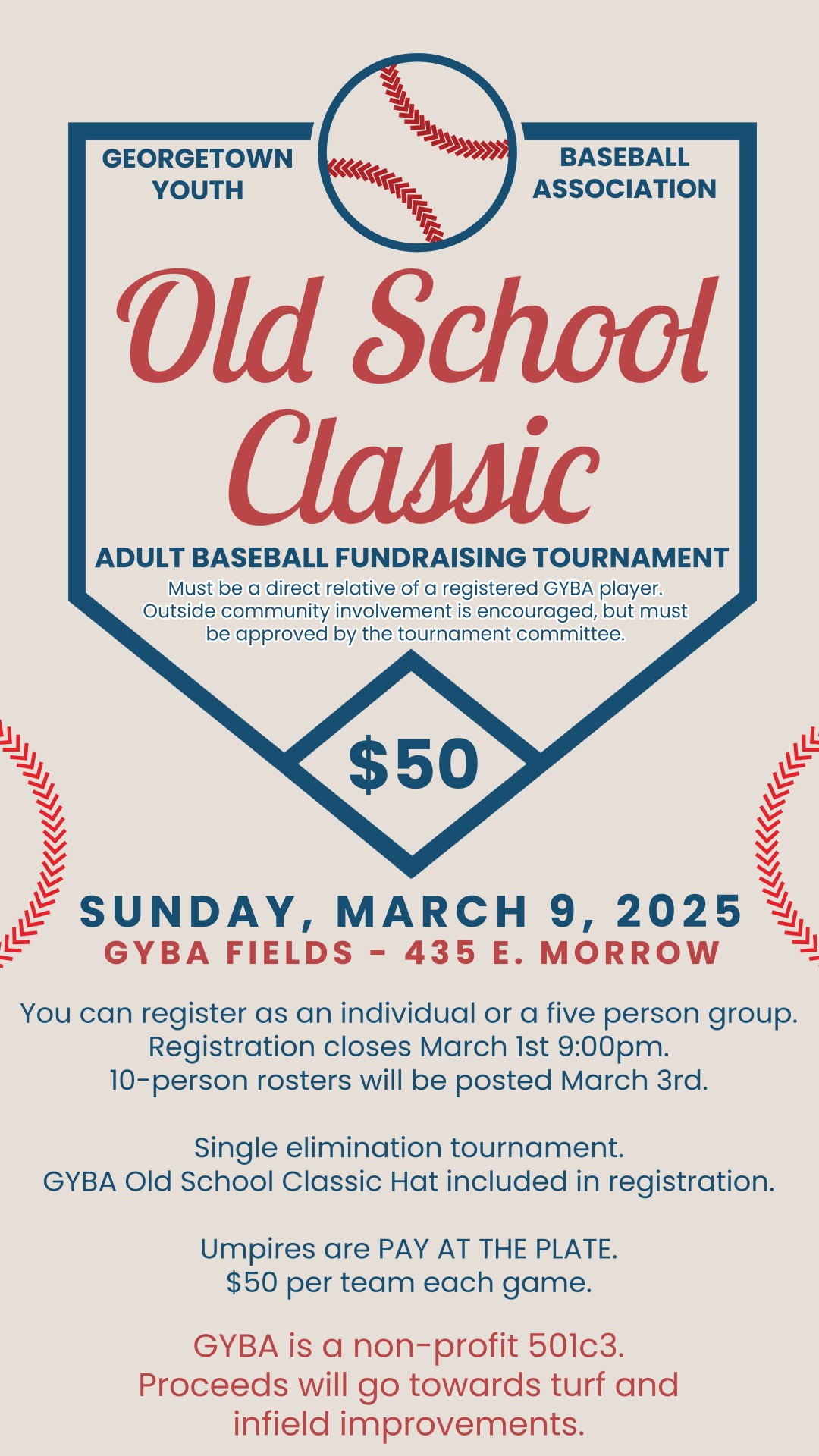 Georgetown Youth Baseball Association - (Georgetown, TX) - powered by ...