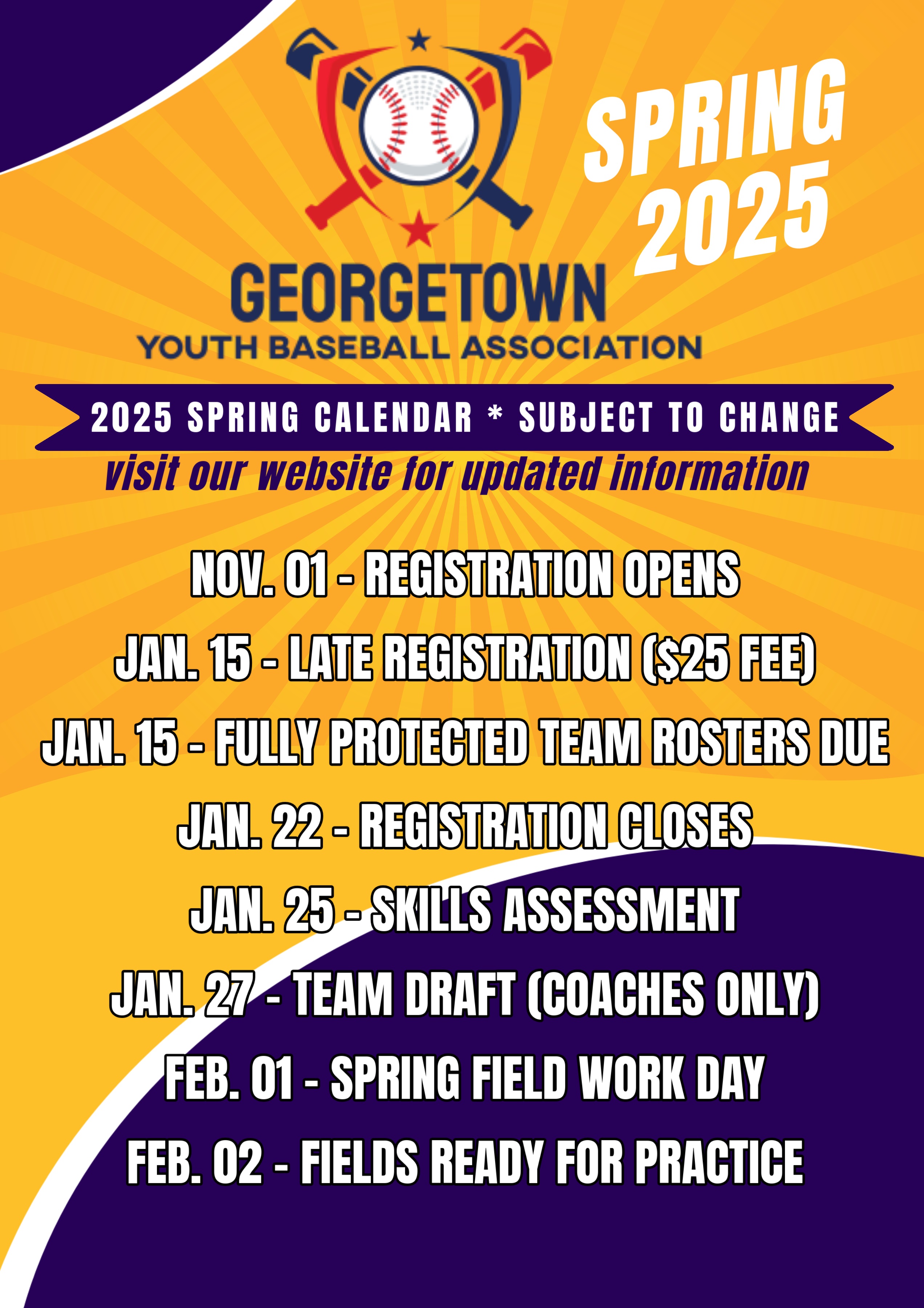 Georgetown Youth Baseball Association - (Georgetown, TX) - powered by ...