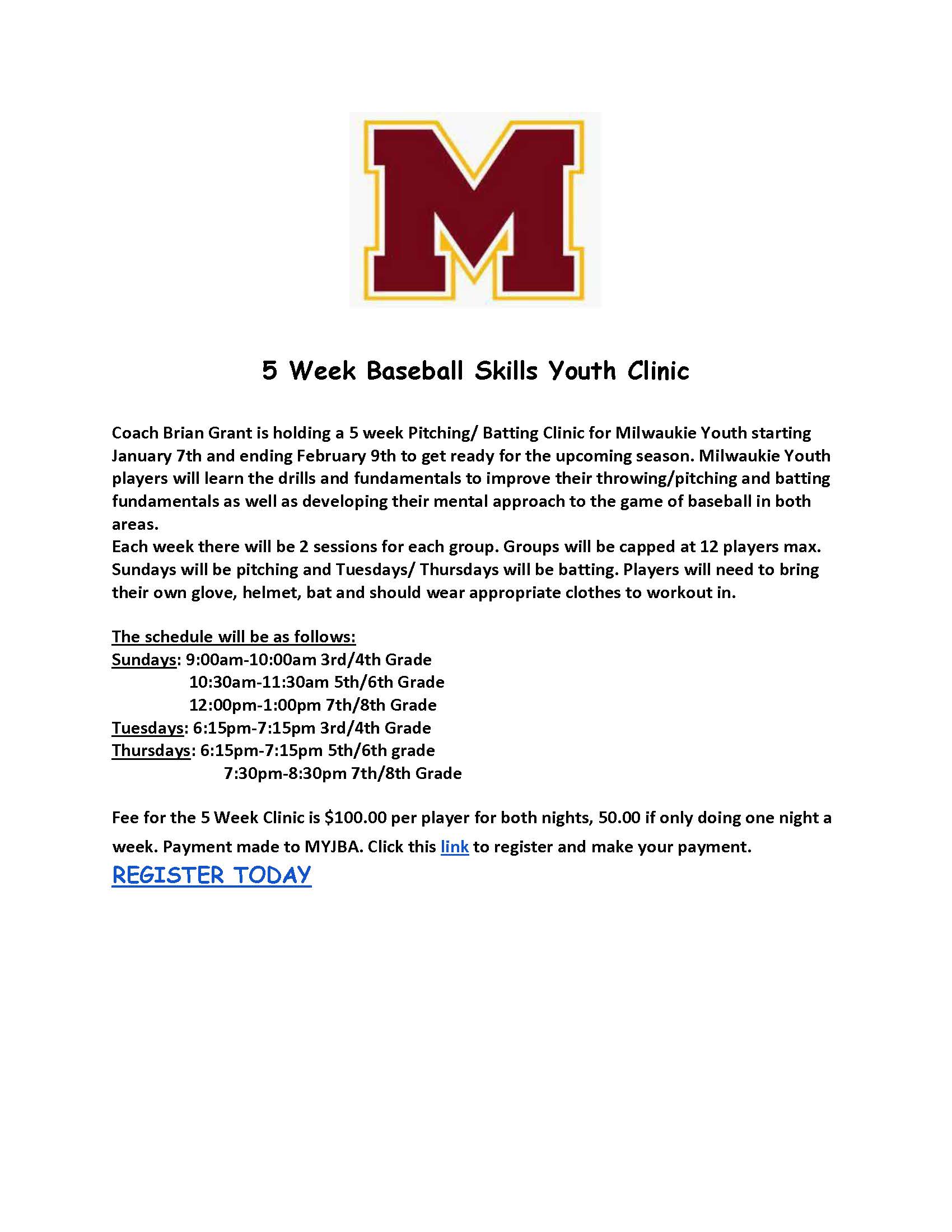 Milwaukie Junior Baseball Association - (Milwaukie, OR) - powered by ...