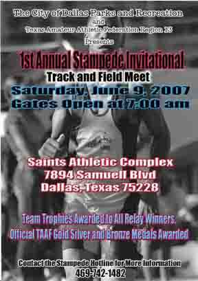 Stampede Track and Field - (Dallas, TX) - powered by LeagueLineup.com