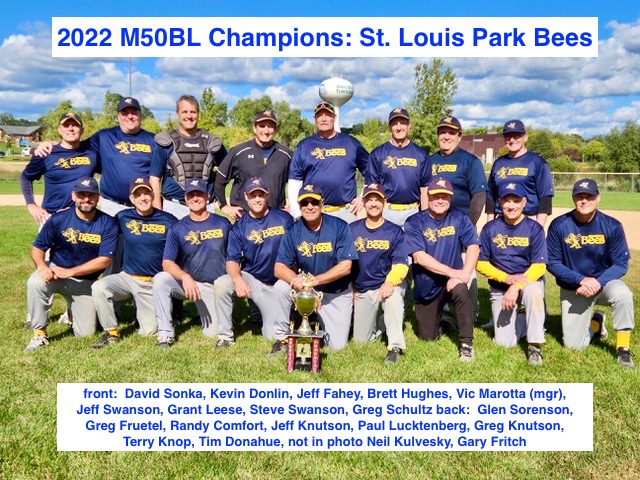 Minnesota 50+ Baseball League (M50BL) - (St. Louis Park, MN) - powered ...
