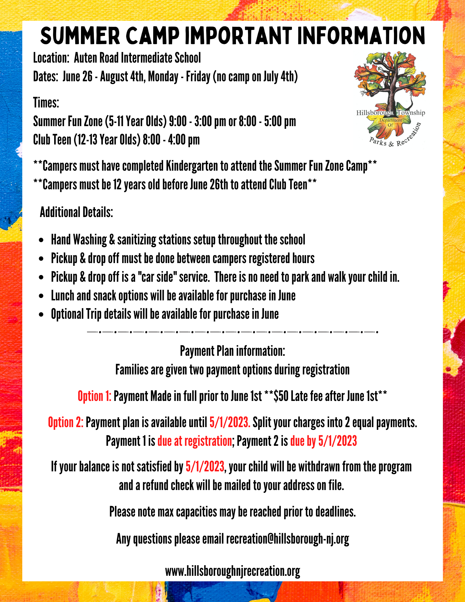 Hillsborough Recreation Summer Camps - (Hillsborough, NJ) - powered by ...