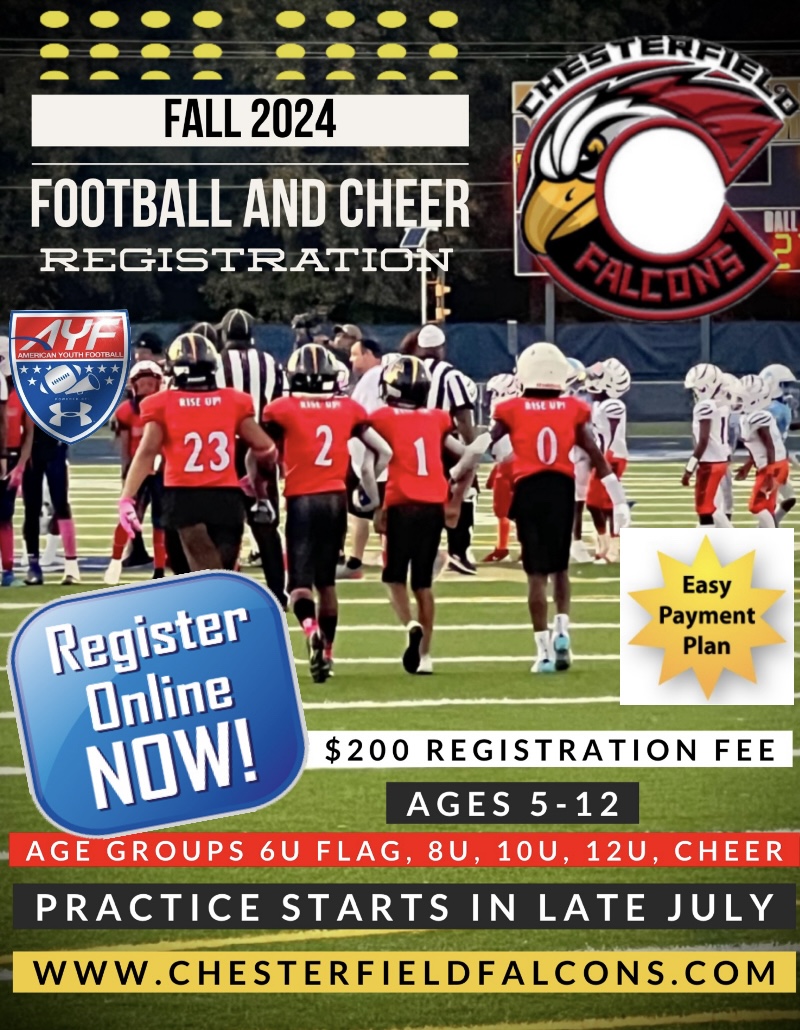 Chesterfield Falcons Football and Cheerleading - (Chesterfield, VA ...