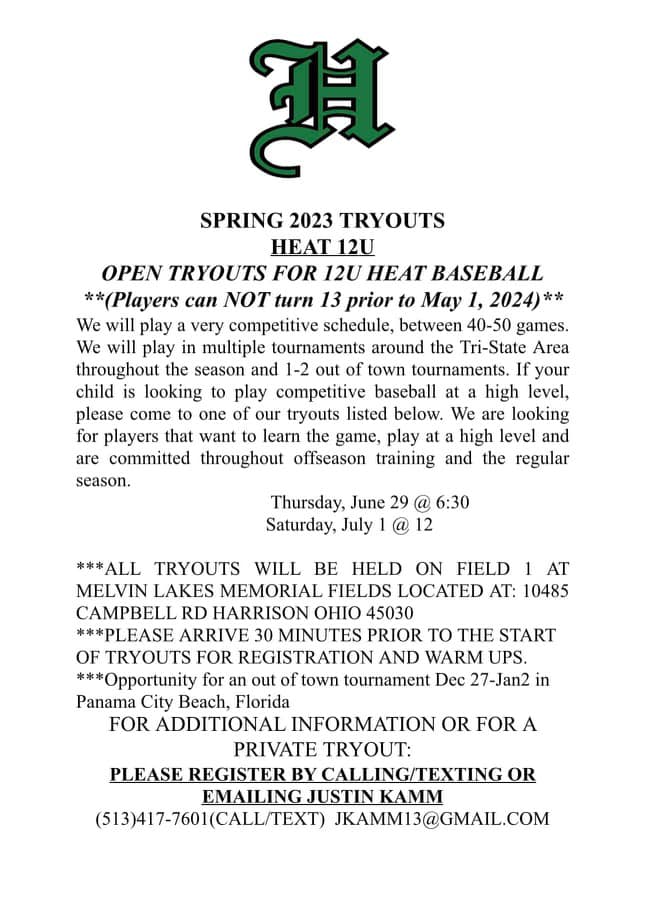 The Home of Harrison Junior Baseball - (lawrenceburg, IN) - powered by ...