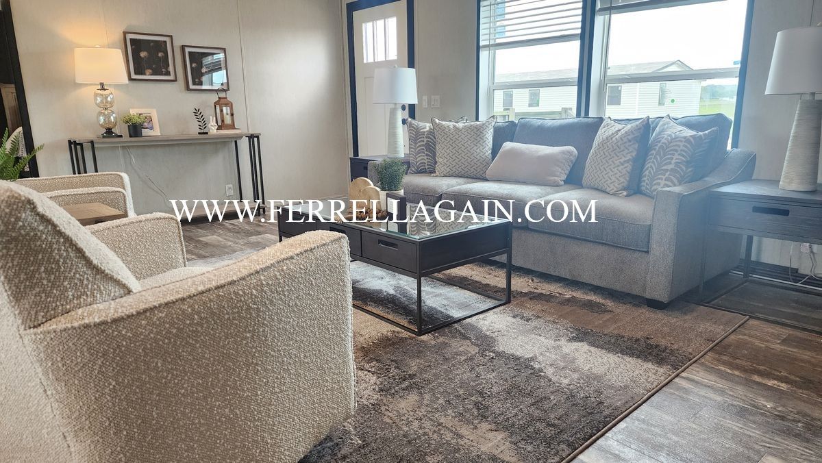 Ferrell Mobile Homes - "The Ritz" 28x60 4 Bed, 2 Bath or 3 Bed with a Den & 2 Baths $115,995