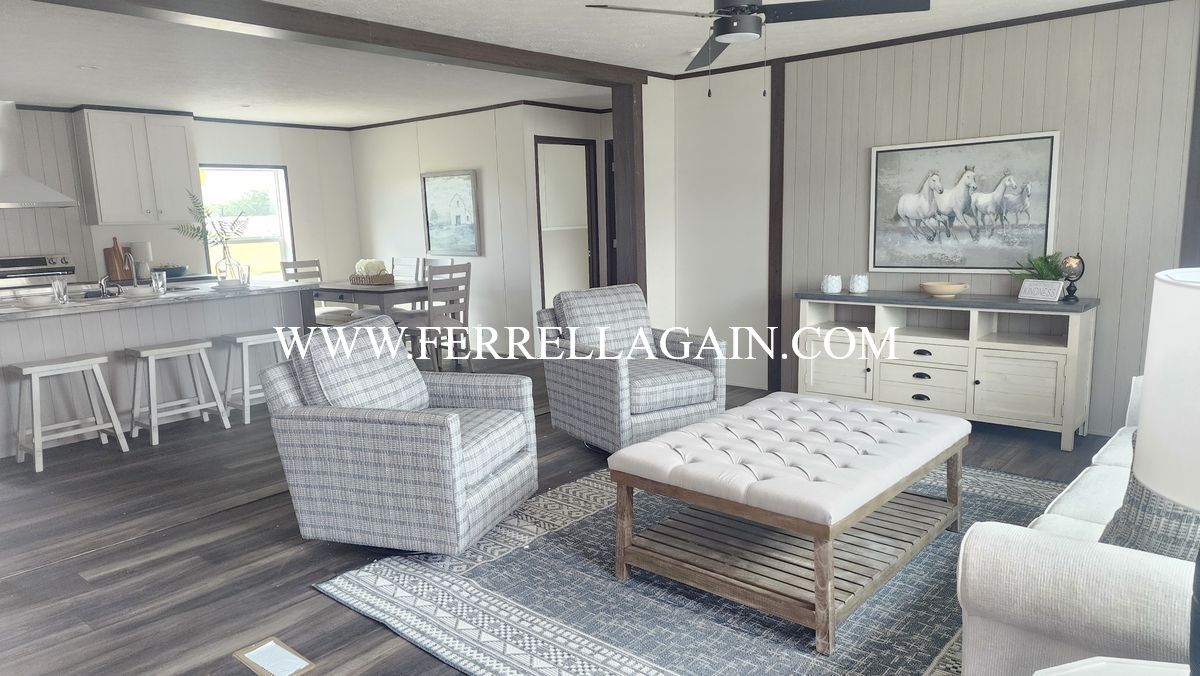 Ferrell Mobile Homes - "The Discover X" 32x60 3 Bed, 2 Bath