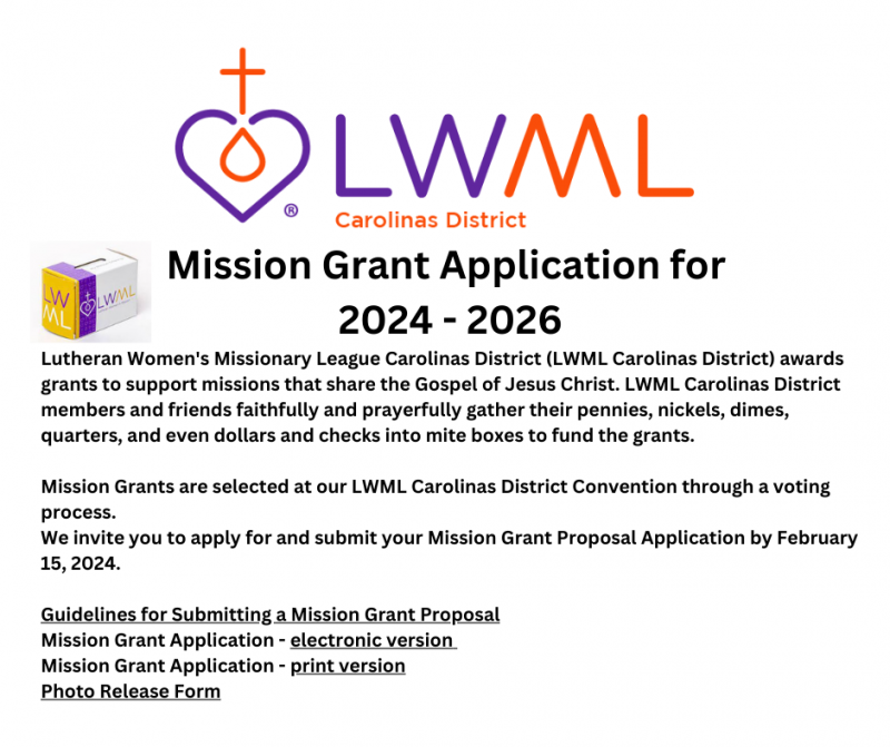 LWML Carolinas District