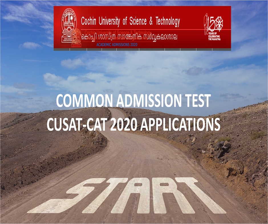 Cochin Univ Starts Applications for CUSAT-CAT-2020