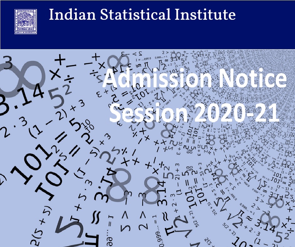 ISI Admission Schedule 2020 for BSc H Maths / Stats
