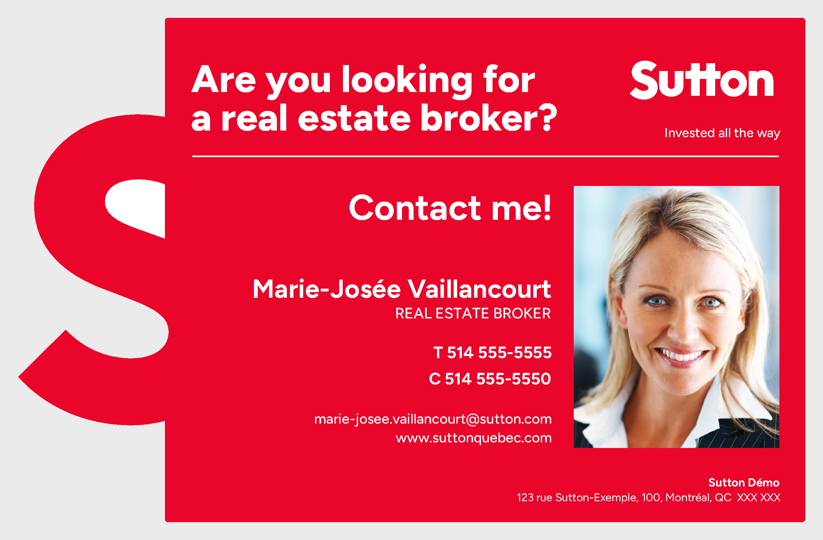 Sutton 'S' cardboard - Info broker | Sutton Mag