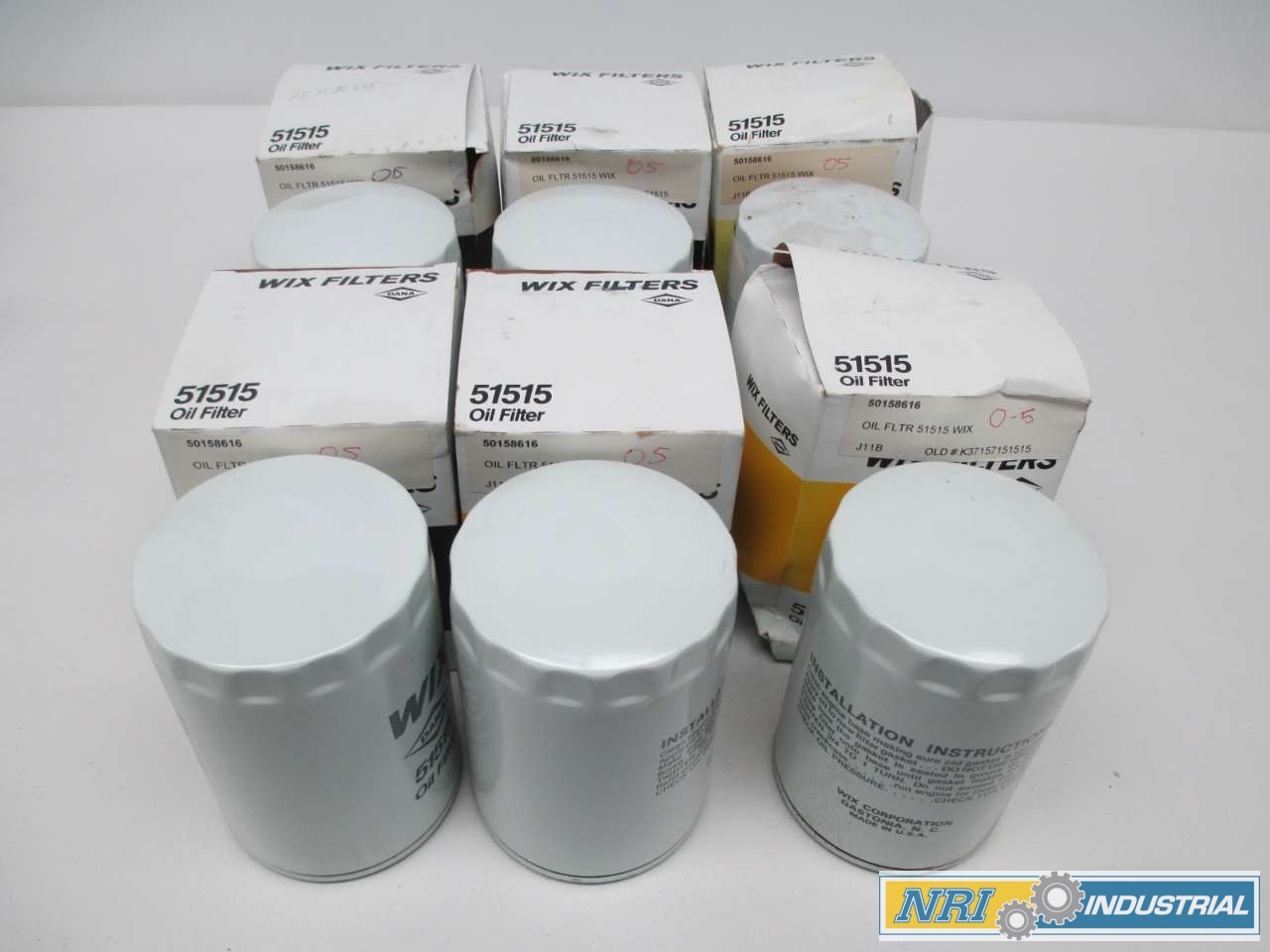 51515 Oil Filter WIX Filters 51348 Spin On Motor Oil Filter With Low