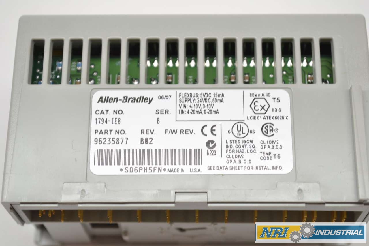 ALLEN BRADLEY 1794-IE8 Analogique Entrée Flexible I/O Module Série B ...